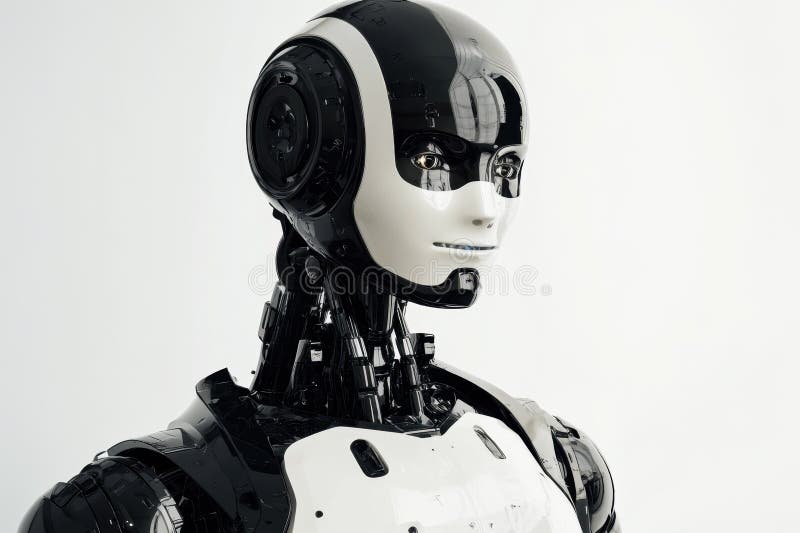 Advanced Humanoid Robot in a Modern Studio Showcasing Robotics ...
