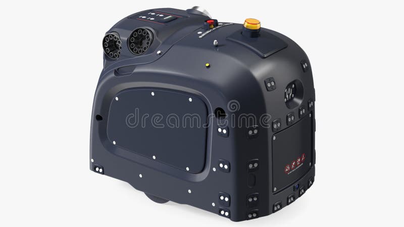 Advanced Industrial Equipment with Control Interface Design Stock Image ...