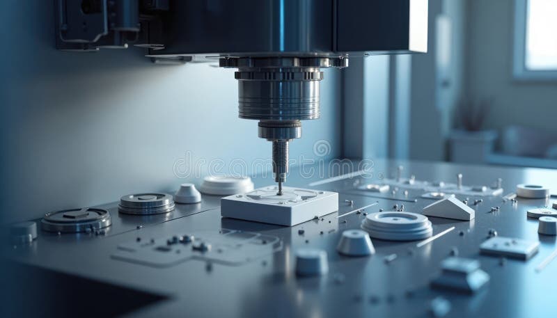 Advanced Injection Molding Machine Produces Precise Plastic Components ...