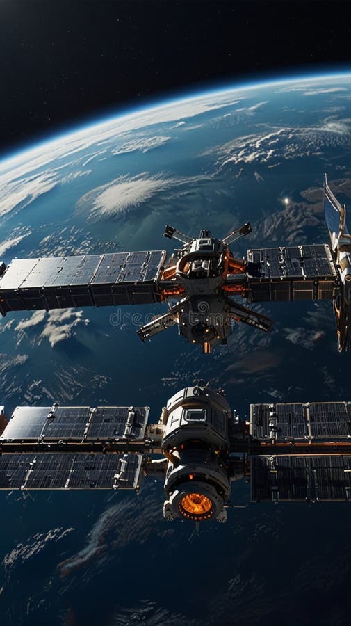 Advanced International Space Station Stock Photo - Image of station ...