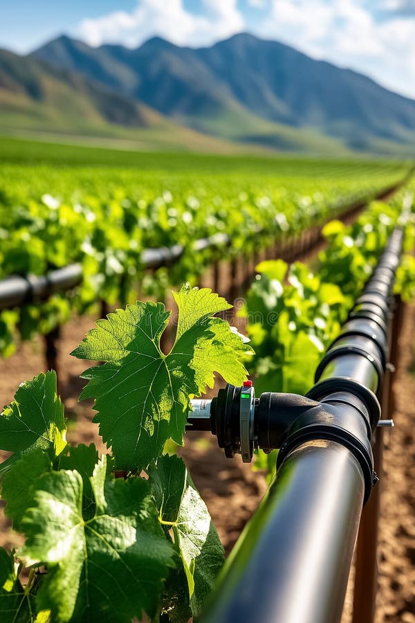 Advanced Irrigation Technology Transforms the Vineyard Landscape, with ...