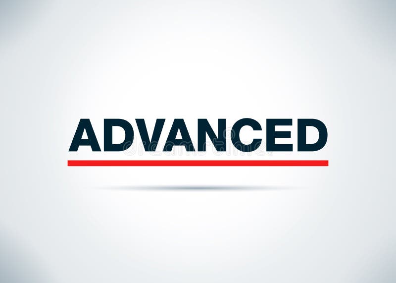 Advanced Abstract Flat Background Design Illustration Stock ...