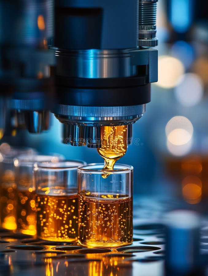 Advanced Lab Analysis of Honey Samples in Action Stock Photo - Image of ...