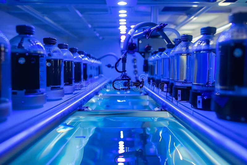 Advanced Laboratory Equipment for Controlled Water Experiments Stock ...