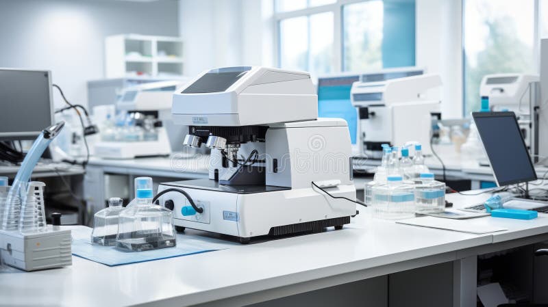 Advanced Laboratory Equipment Showcasing High Tech Innovation with ...