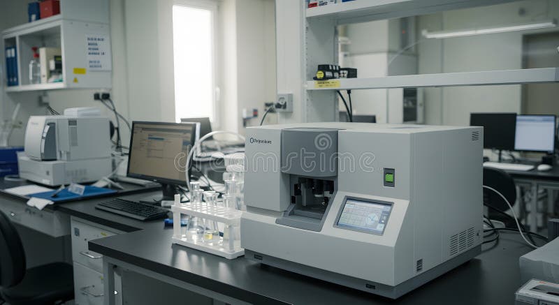 Advanced Laboratory Equipment: Spectrometer and Analytical ...