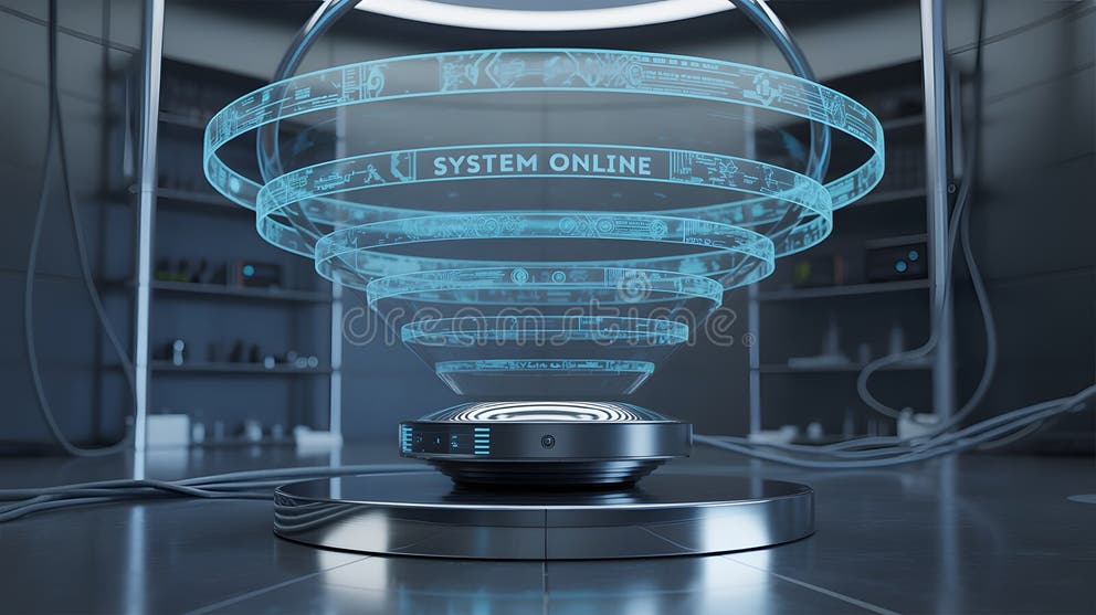 Futuristic Holographic Display System Initiating Operation in Advanced ...