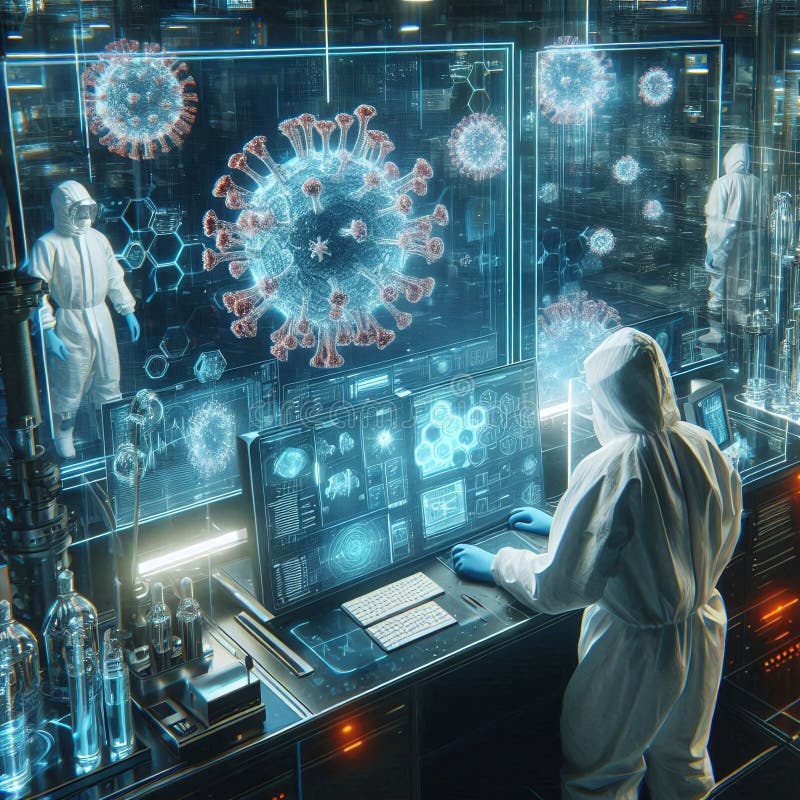 Advanced Laboratory Studying Viruses and Creating Digital Medical ...