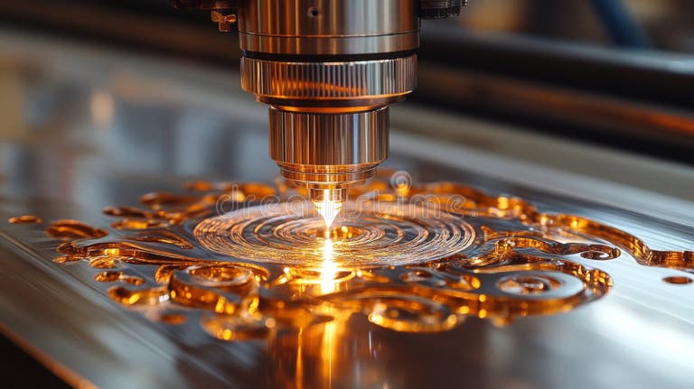 Advanced Laser Cutting Process in a Manufacturing Facility Focusing on ...