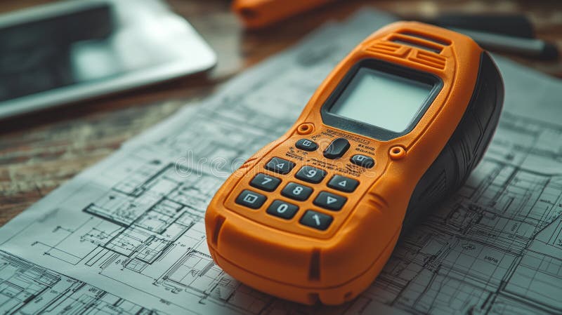 Advanced Laser Distance Meter Actively Measures Dimensions ...