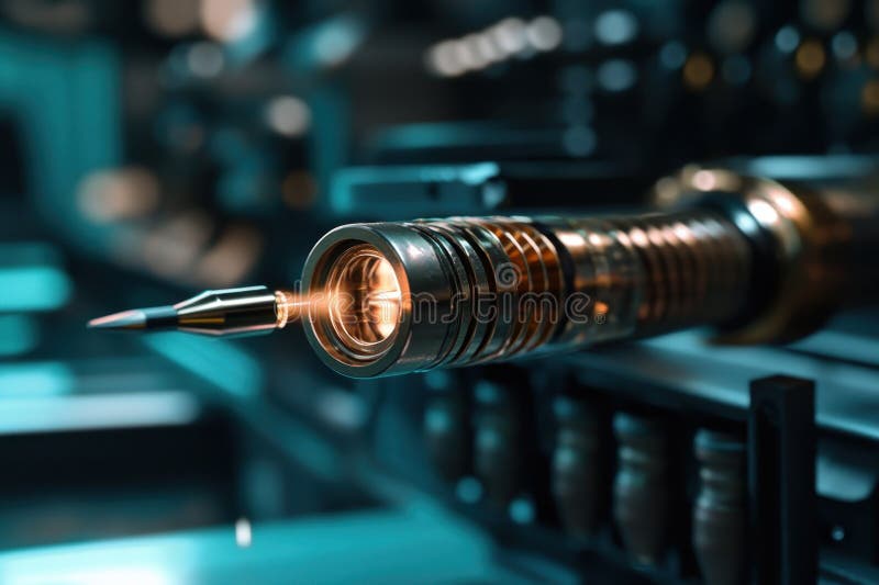 Advanced Laser Engraving Tool in a Modern Workshop Setting Focused on ...