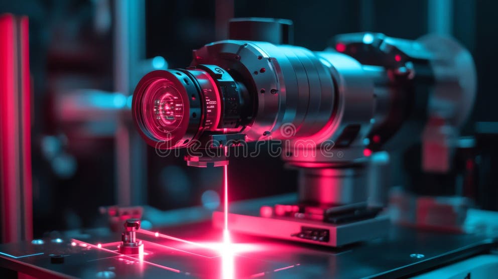 Advanced Laser Precision Engineering Technology Machine Stock ...