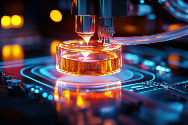 Advanced Laser Technology Used for Precise Material Processing in a ...