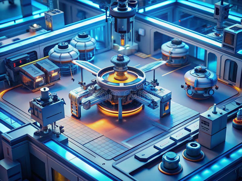 Advanced Lens Manufacturing Facility a BirdsEye View of Precision ...