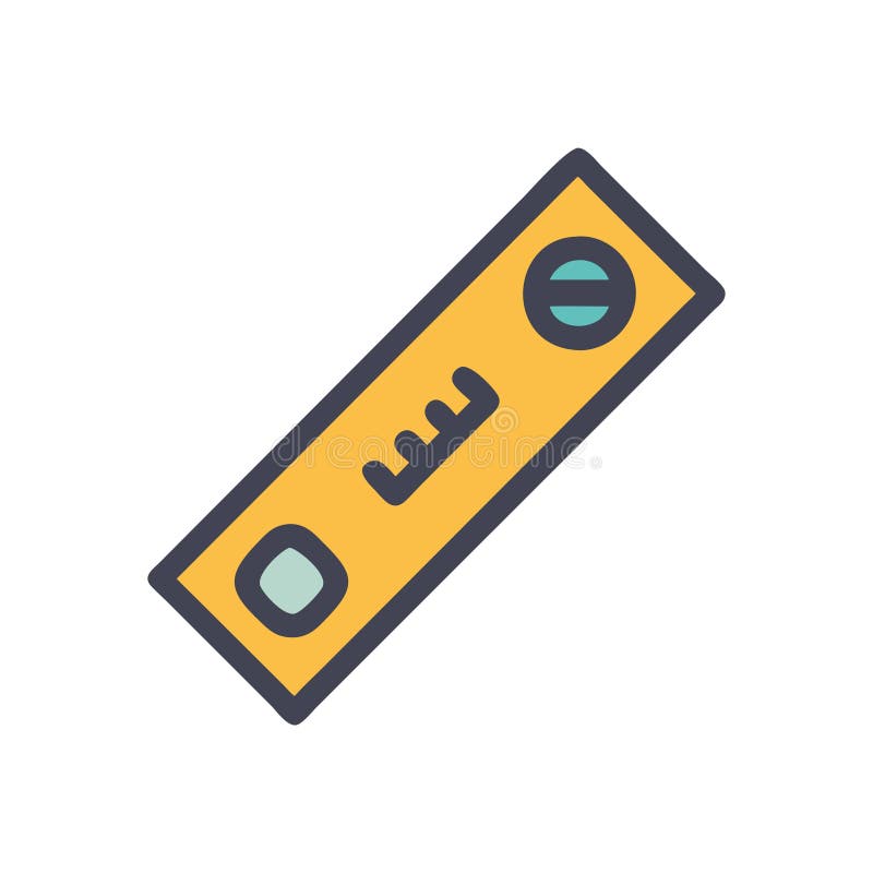 Advanced Level Measurement Design Icon Stock Illustration ...