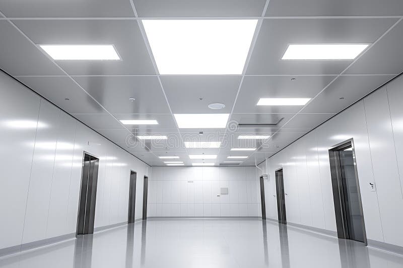 Advanced Lighting Systems for Sterile Cleanroom Spaces. Stock ...