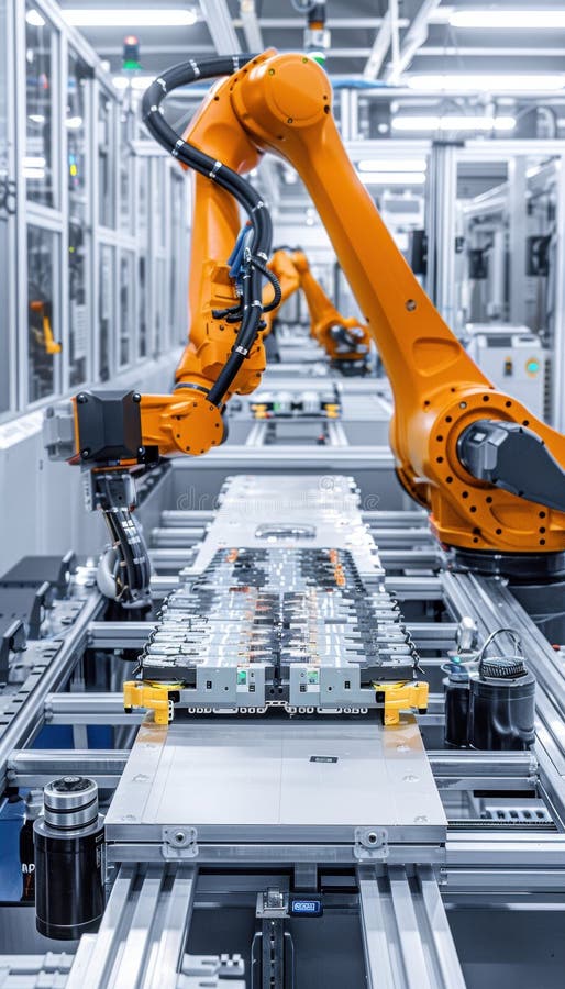 Advanced Lithium-Ion Battery Production with Robotic Systems in High ...