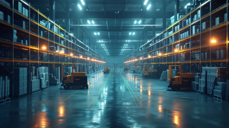 Advanced Logistics, a Depiction of a State-of-the-art Automated ...