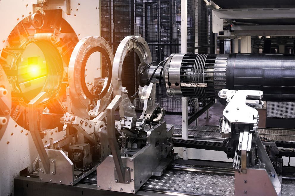 Advanced Machinery Conducting Precision Assembly Operations in a ...