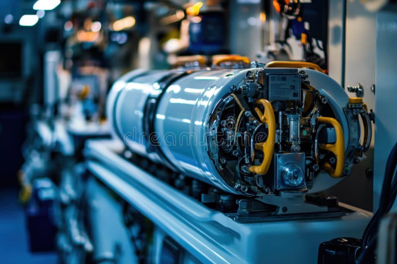 Advanced Machinery Modern Engineering Facility Showcases Complex Design ...