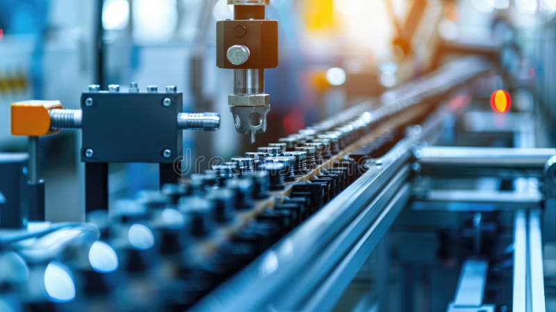 Advanced Machinery Operating in a Battery Pack Manufacturing Process in ...