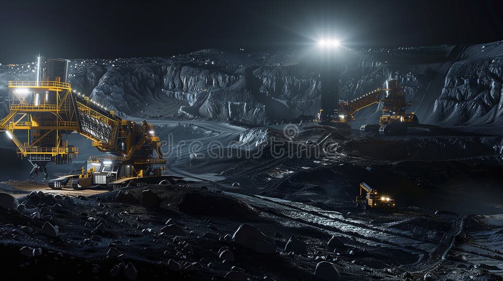 Advanced Machines Conduct Excavation and Regolith Extraction on a ...
