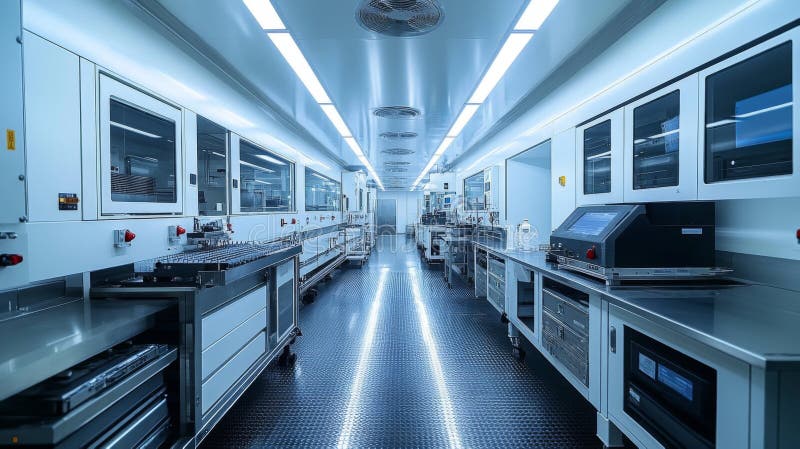 Advanced Manufacturing Facility Showcasing Automated Processes in Metal ...