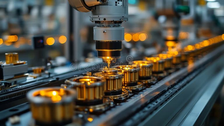 Advanced Manufacturing Process Utilizing Robotics and AI for Efficient ...