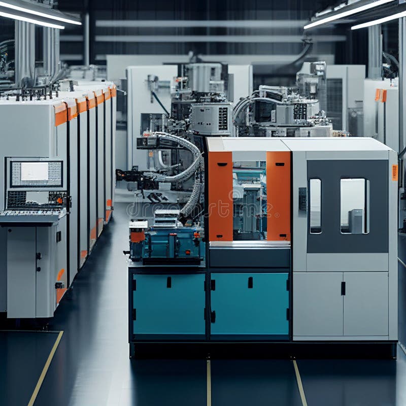 The Manufacturing is Constantly Evolving Stock Illustration ...