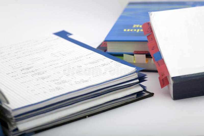 Advanced Math And Book Picture. Image: 3343124