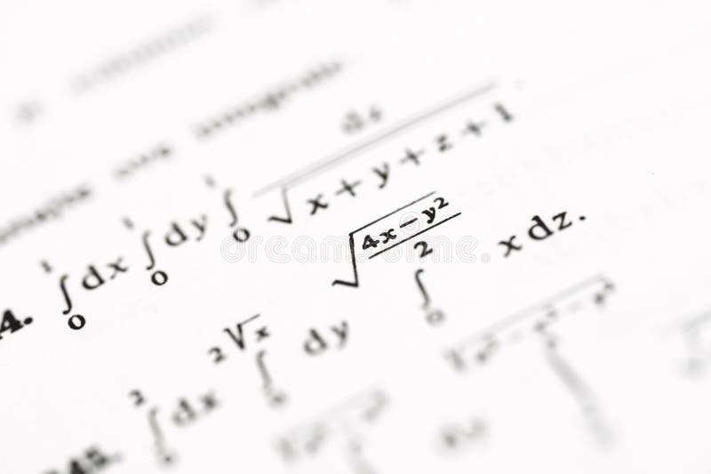 Advanced Mathematical Integrals and Formulas Highlighting Calculus ...