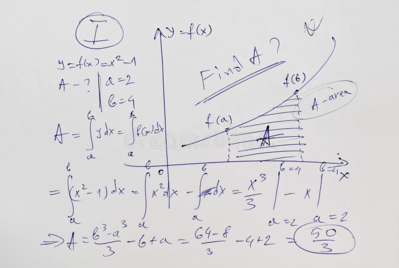 Advanced Mathematics Example Stock Image - Image of learn, exercise ... Advanced Mathematics Example Stock Image - Image of learn, exercise ...