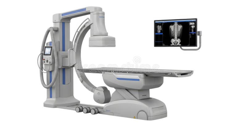 Advanced Medical Imaging C-arm Fluoroscopy Machine with X-ray Display ...
