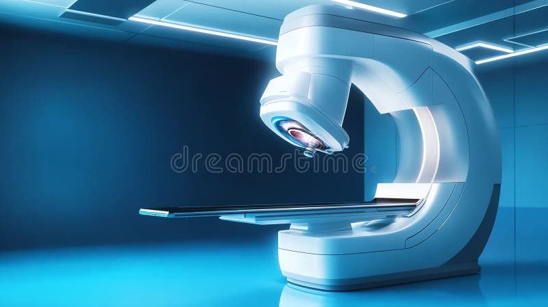 Advanced Medical Imaging Machine in a Modern Clinical Setting Stock ...