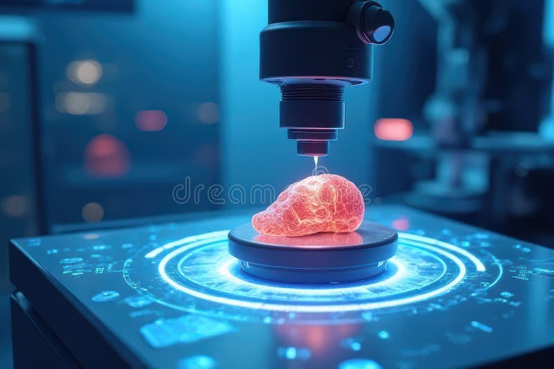 Medical Imaging Innovation Visualization Stock Illustration ...