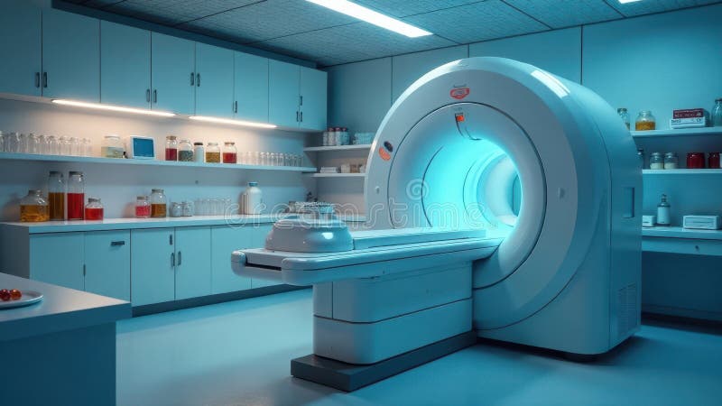 Advanced Medical Imaging Technology in a Modern Sterile Laboratory ...