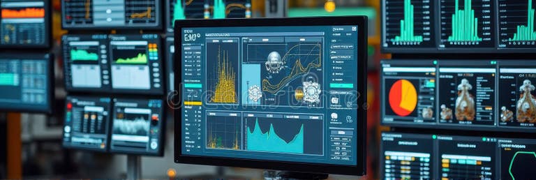 Advanced Medical Software Interface on Multiple Monitors in Laboratory ...