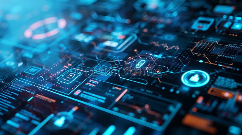 Advanced Medical Technology Screen with Interactive Health Analysis ...