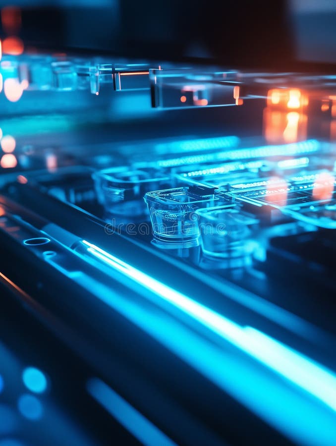 Advanced Microplate Reader with Digital Interface Demonstrates Precise ...