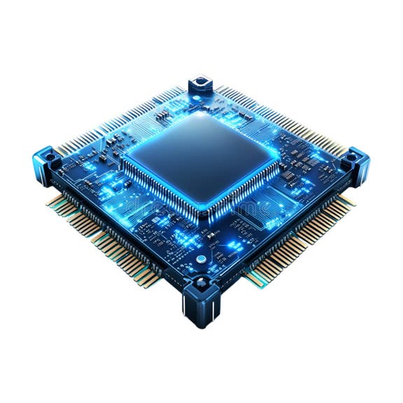 Advanced Microprocessor Technology HighPerformance CPU Chip on ...