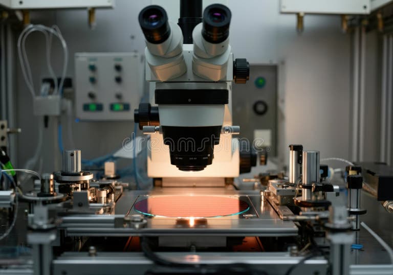 Advanced Microscope in a Laboratory Setting for Scientific Research ...