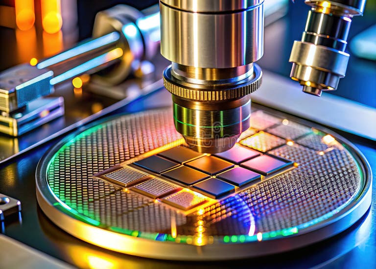 Advanced Microscopy Reveals Precision in Semiconductor Chip Testing on ...