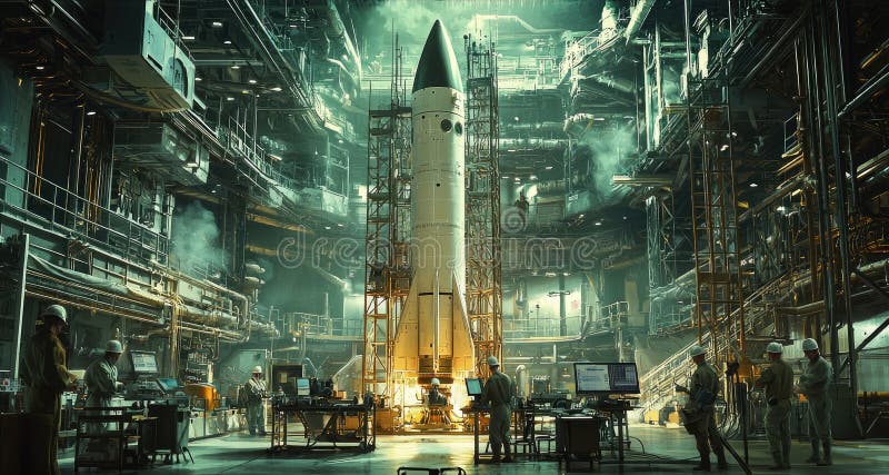 Advanced Military Assembly Facility Featuring Precision Engineering and ...