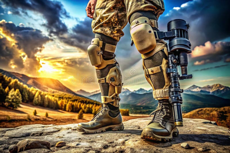 Advanced Military Gear a Comprehensive Look at Exoskeleton Knee Braces ...