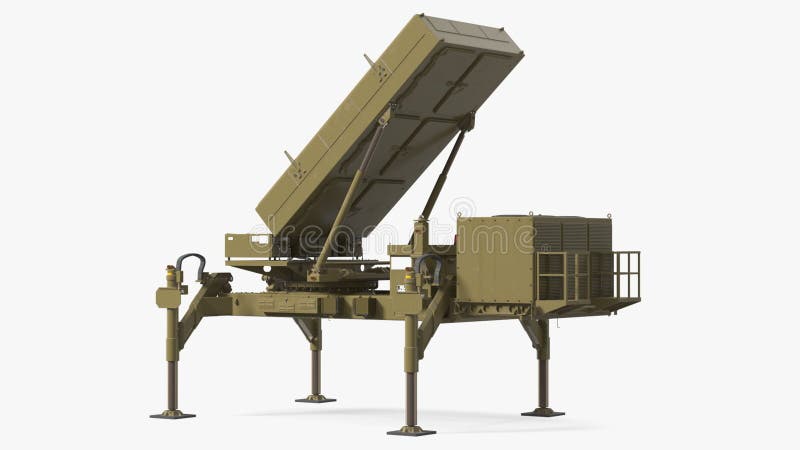 Advanced Military Missile System Launcher Structure Stock Photo - Image ...