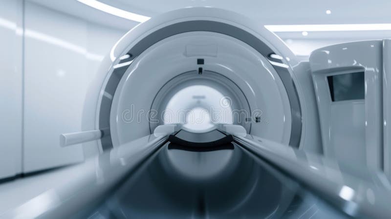 Advanced MRI Machine in Modern Medical Facility. Generative Ai Stock ...