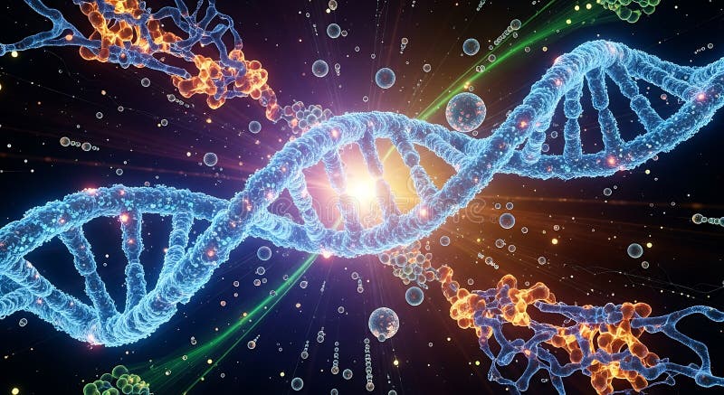 Nanotechnology Visualization Stock Illustrations – 10,314 ...