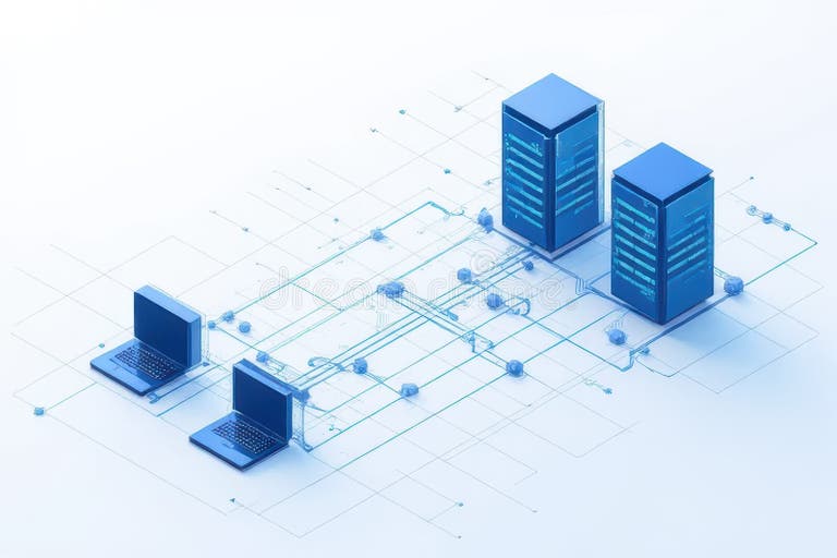Advanced Networking Technology and DNS Hosting Demystification Stock ...