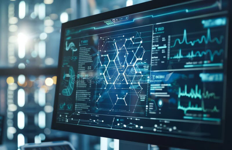 Advanced Neural Network Visualization on a Computer Monitor in a Modern ...