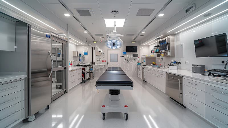 Advanced Operating Room: Optimized with Sterile Equipment and ...
